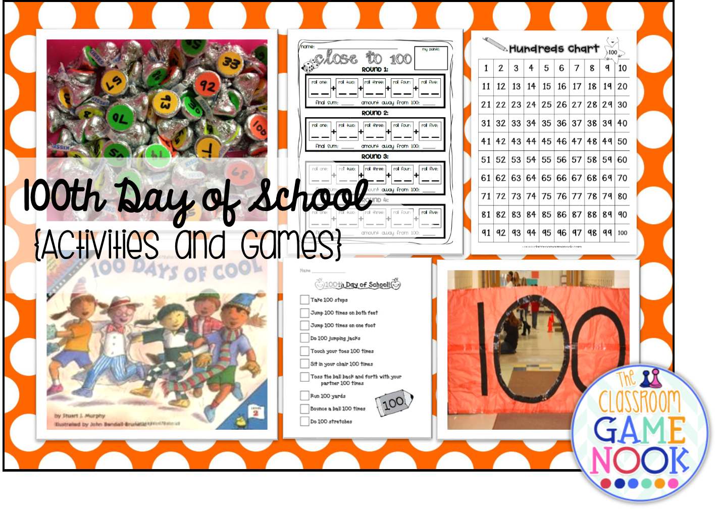 The Classroom Game Nook: 100th Day of School