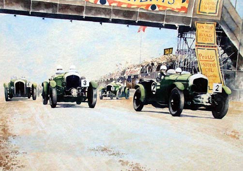 Historic Rally & Classic Race Cars: The Bentley Boys & The world's ...