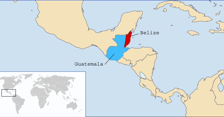 Belize and Guatemala Go to Court - Political Geography Now