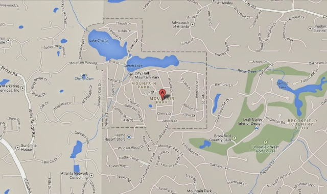 Around Mountain Park: Mountain Park In North Fulton GA 30075 Info.