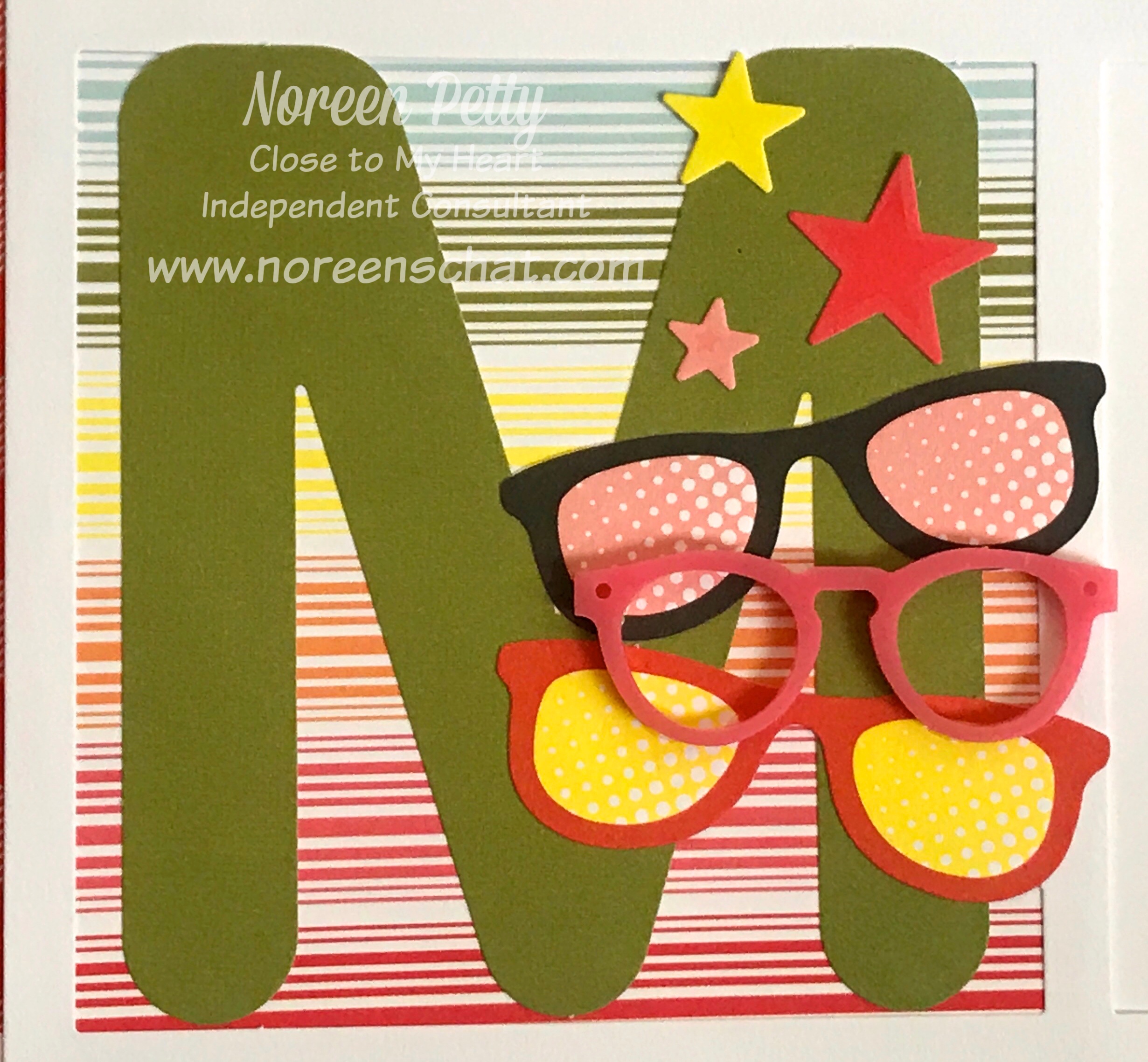 Noreen's Scrap N Chat: CTMH Summer Vibes S-U-M-M-E-R Scrapbook Layout