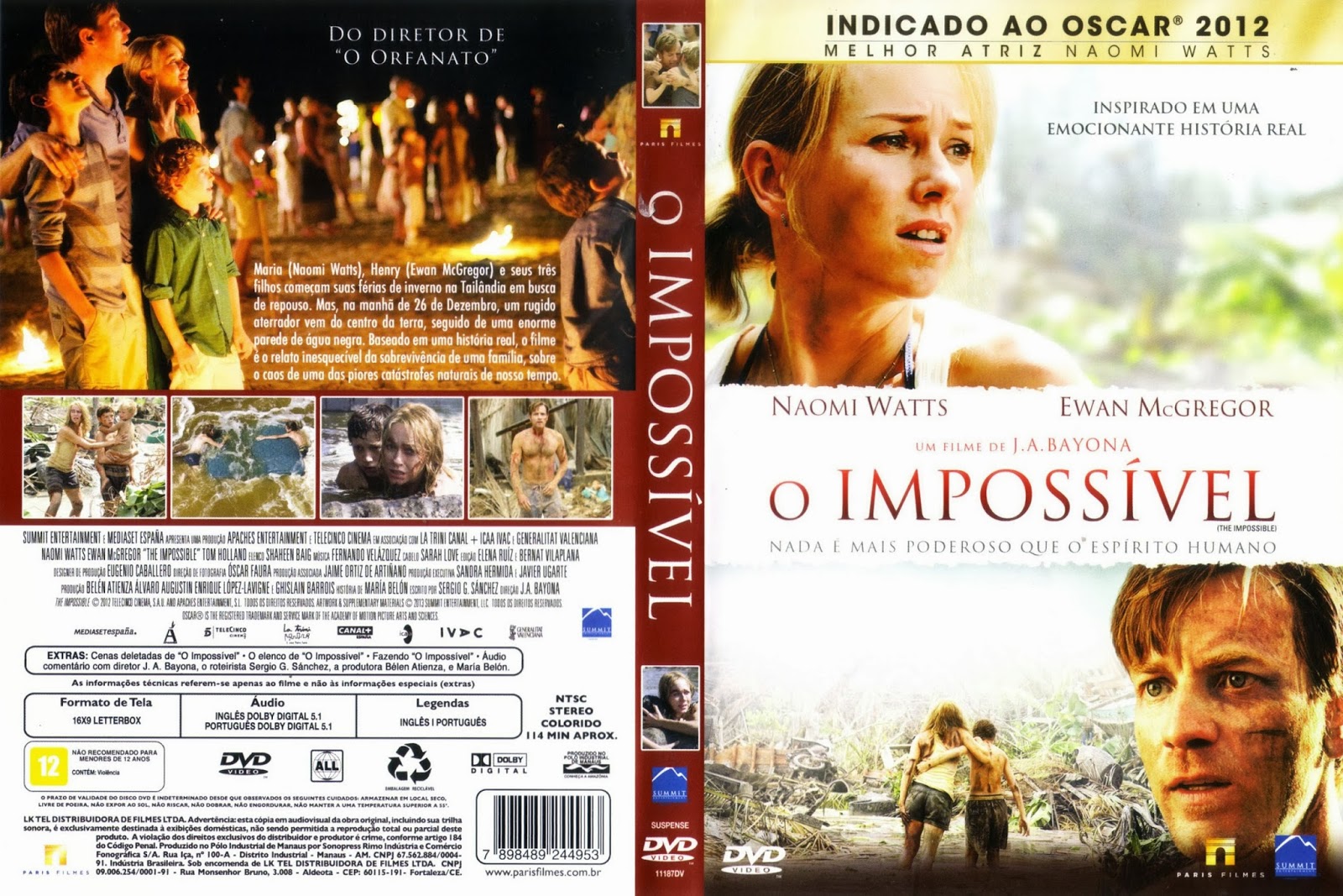 Capa do Filme - O Impossível ~ Sam Capes