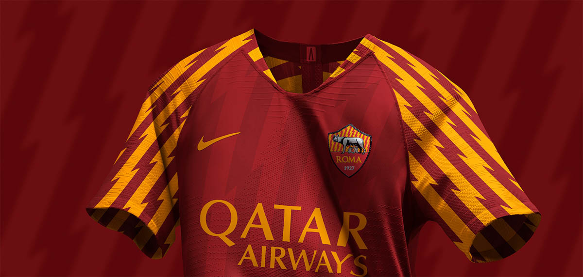 AS Roma 19-20 Concept Kits by Rupertalbe - Footy Headlines