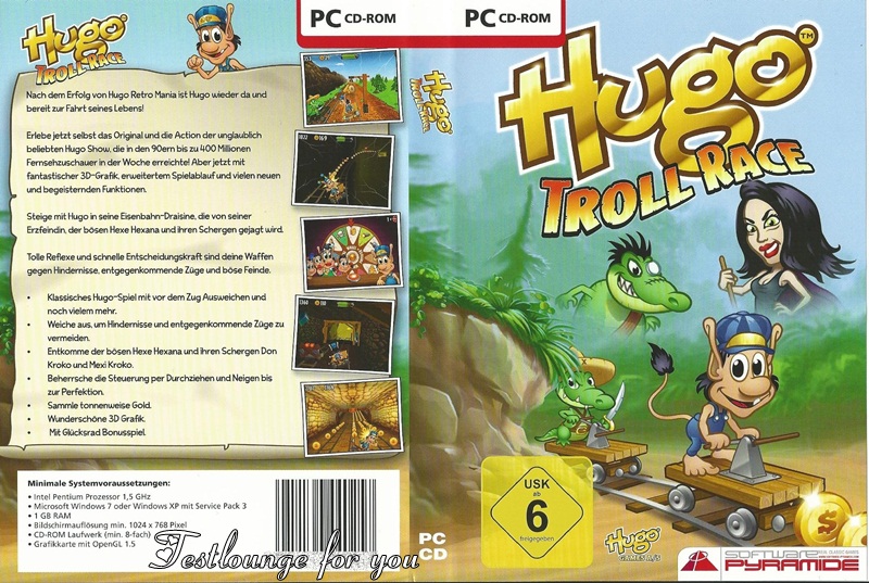 Testlounge for you: Hugo Troll Race