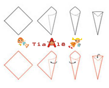 Blog da Tia Alê: CONES de EVA