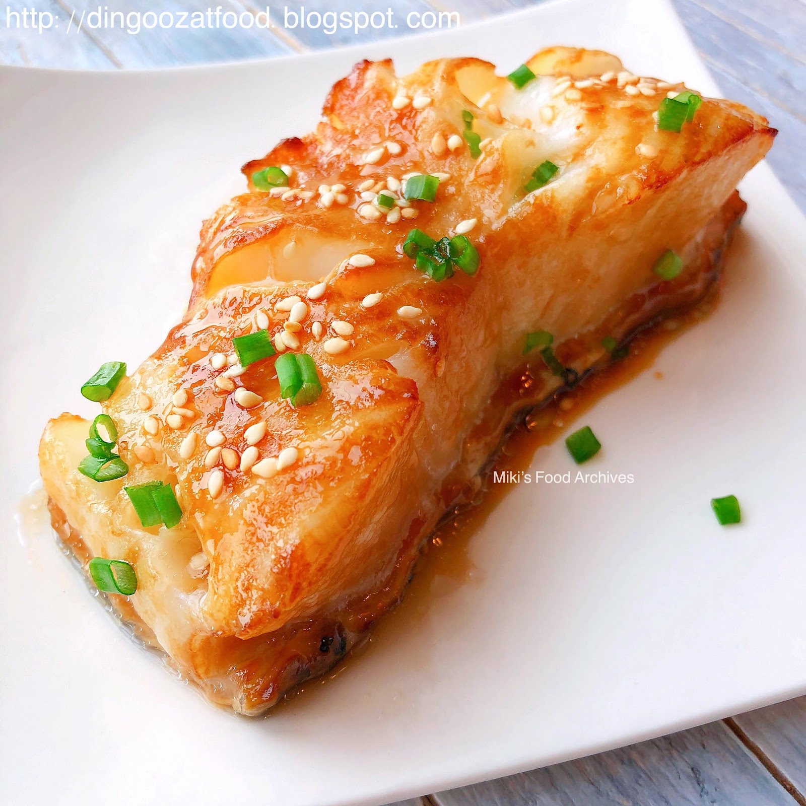 Miki's Food Archives : Baked Teriyaki Cod Fish with Homemade Teriyaki ...