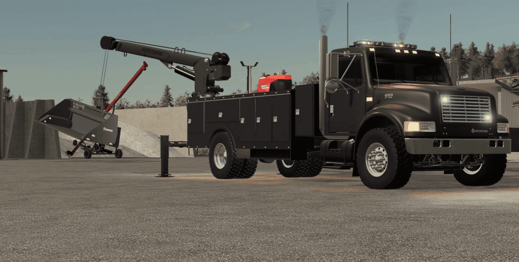 FS19 EXP19 International 4900Service v1.0 - FS 19 & 22 USA Mods Collection