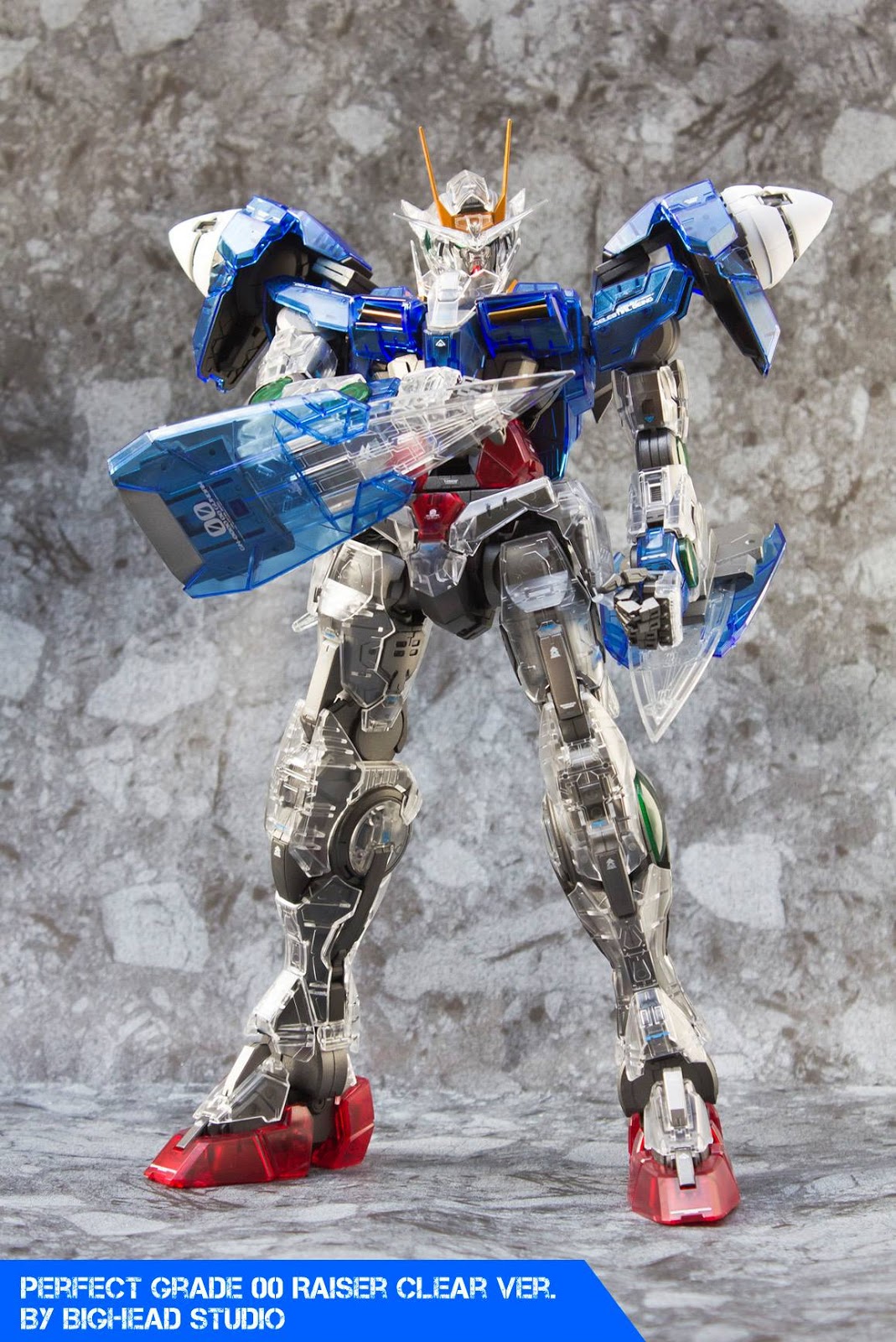 Custom Build: PG 1/60 00 Raiser + Clear Parts "Metallic Finish"