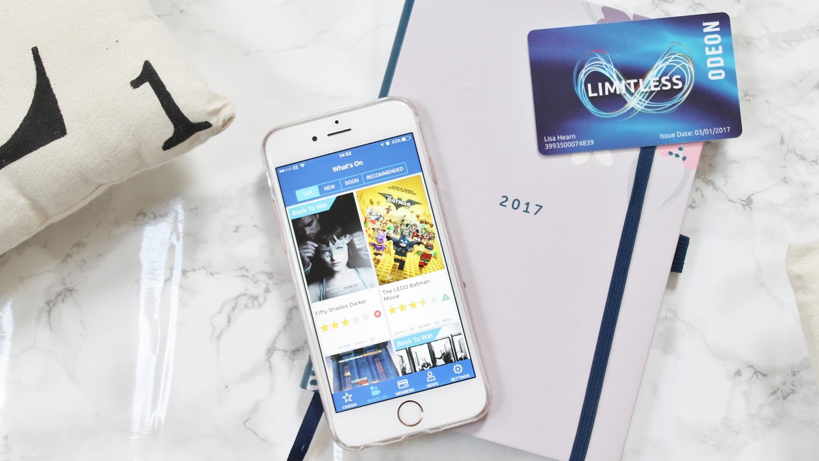 Odeon Limitless: The perfect couples card | TOPAZ&MAY