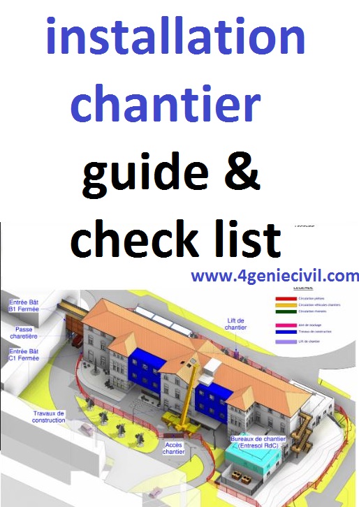installation de chantier BTP - guide et check list