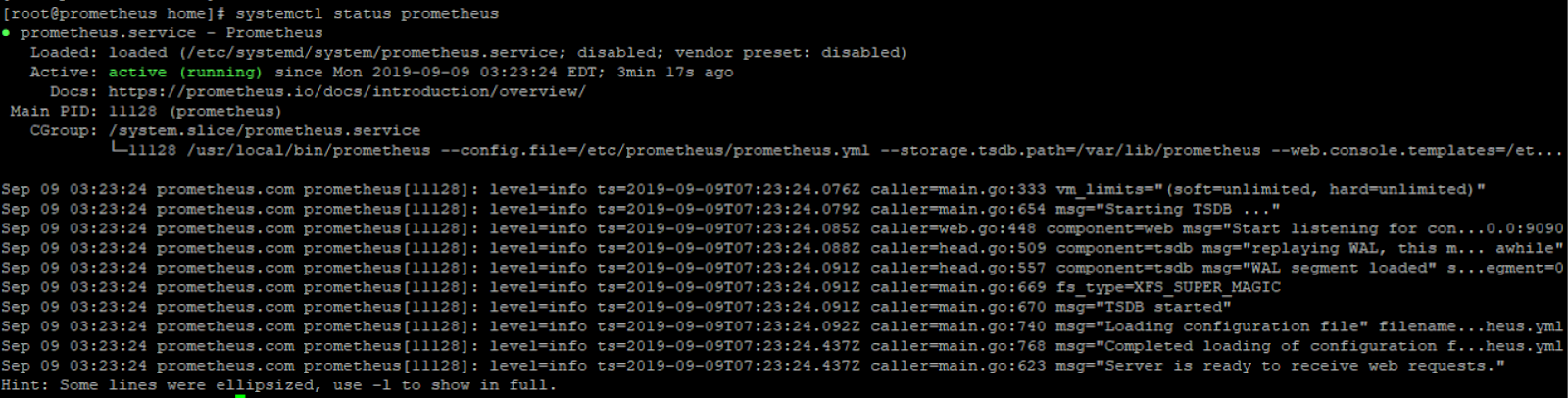 Prometheus latest Version Installation and Configuration in CentOS 7