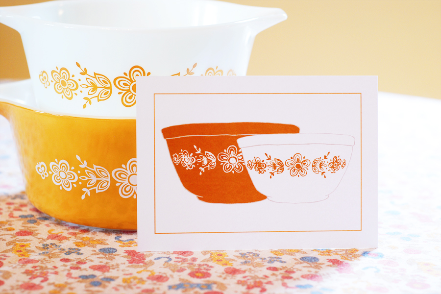 The Pyrex Collective: New Pyrex Illustrations