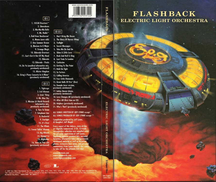 Rock and Blues Zone: Electric Light Orchestra - Flashback Box Set (2000 ...