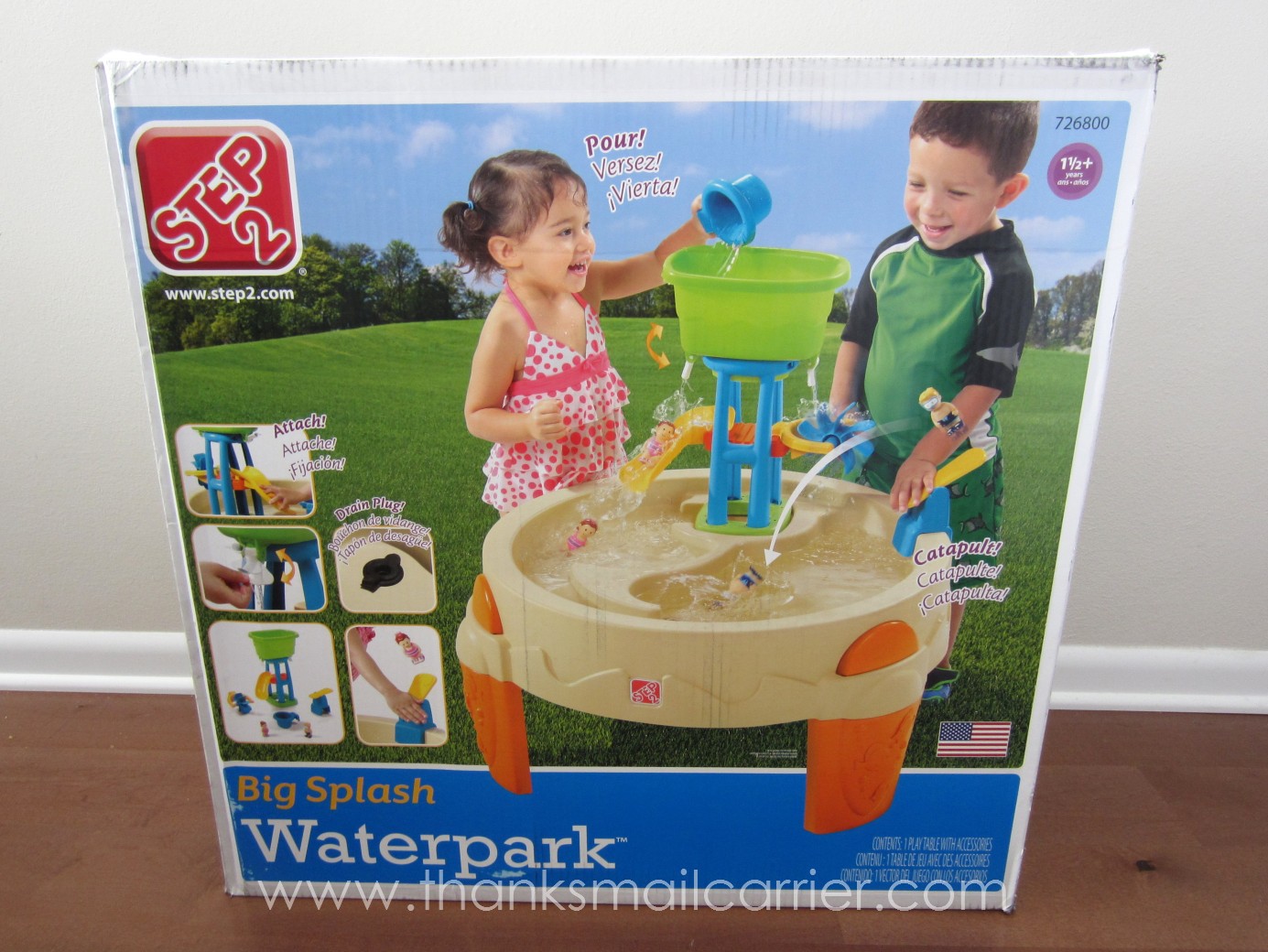 Thanks, Mail Carrier | Step2 Big Splash Water Park {Review & Giveaway}
