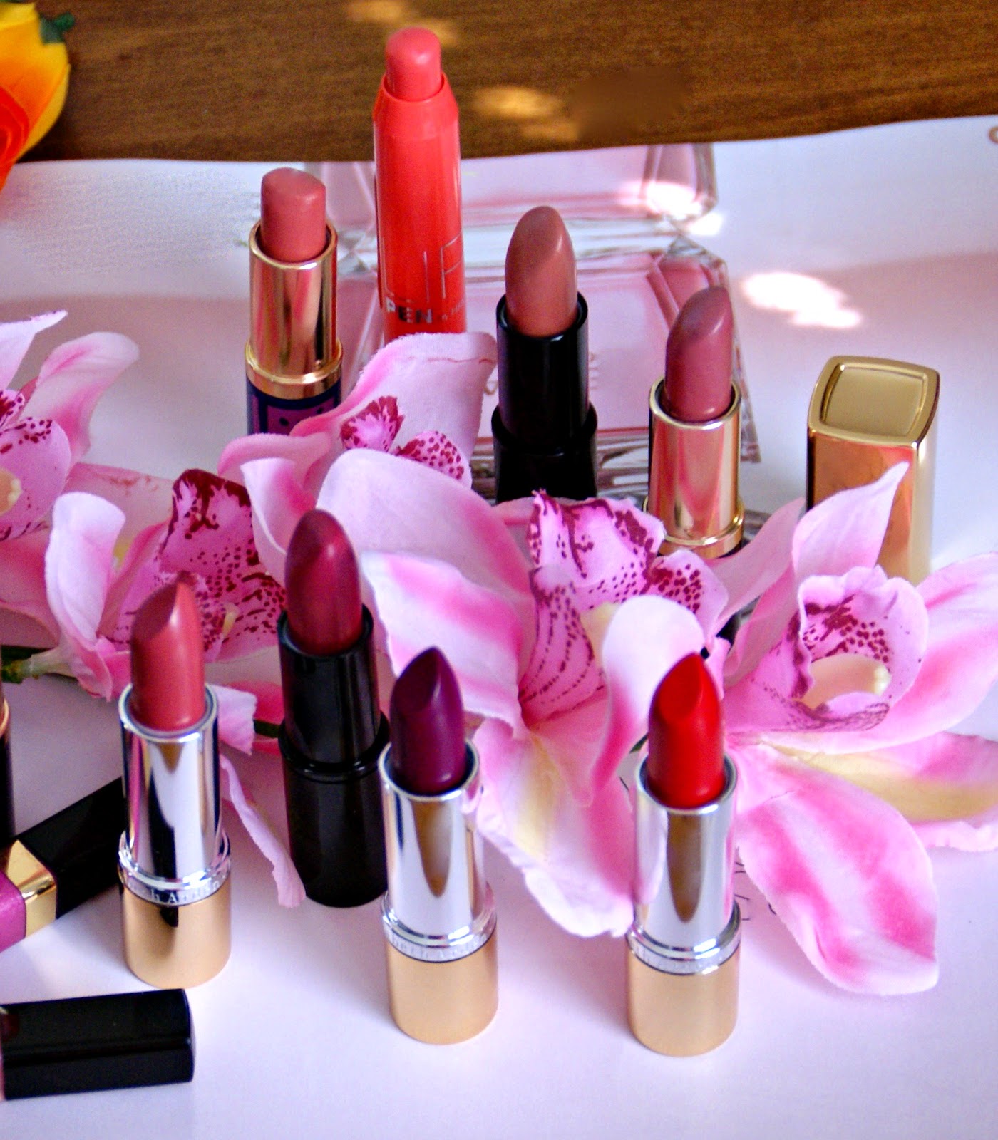 Lancome, Estee Lauder, Elizabeth Arden _ my lipstick collection | Nina ...