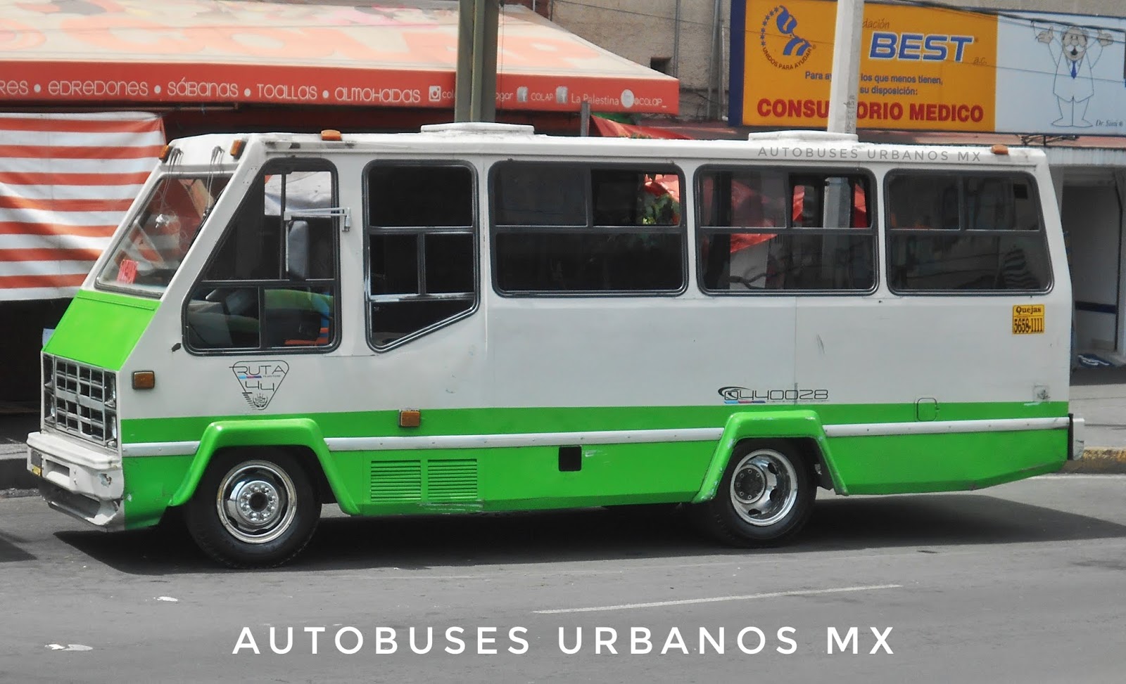 Transporte público, autobuses y microbuses CDMX.: Microbús Chevrolet Alfa