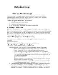 essay examples: definition essay examples