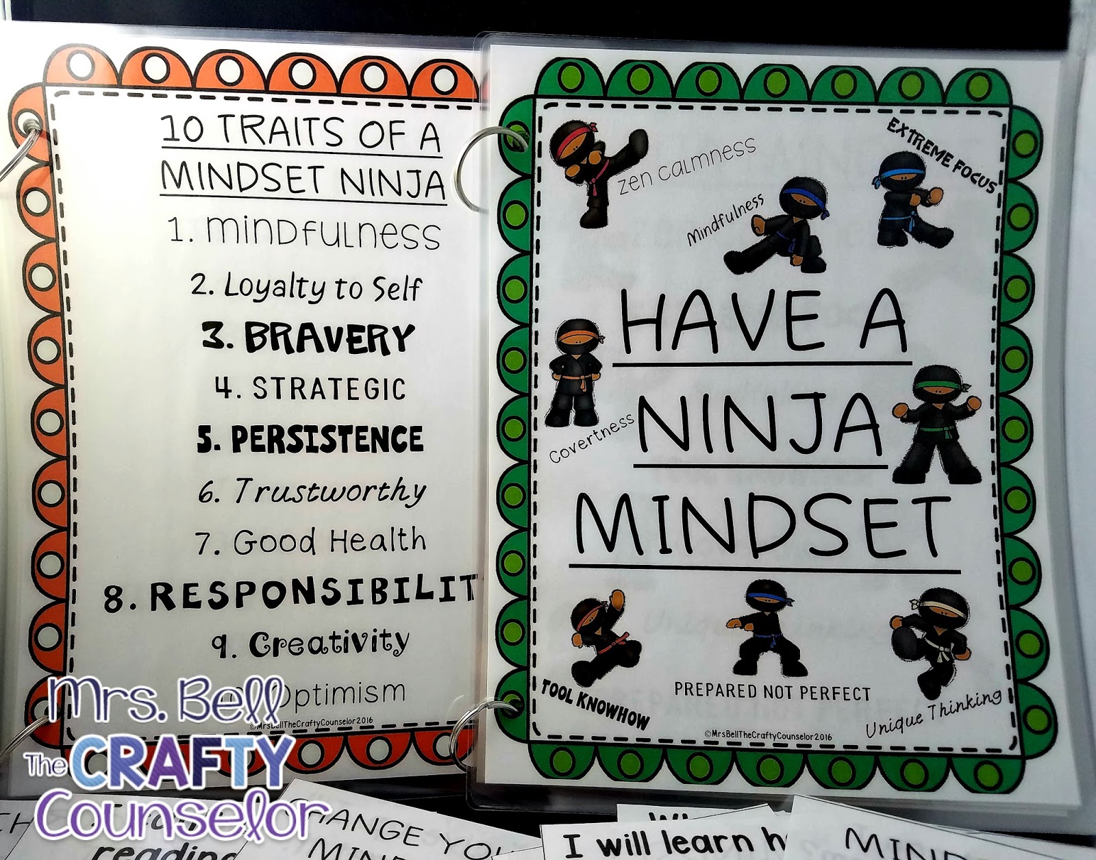 Ninja Mindset - Mrs. Bell The Crafty Counselor