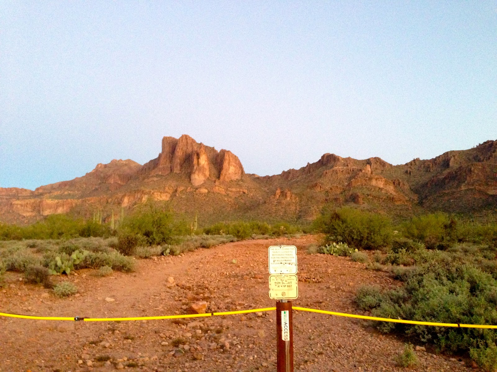 whats next?: Superstition Ridgeline Hike