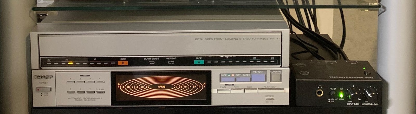 Sharp RP-117 Linear Turntable