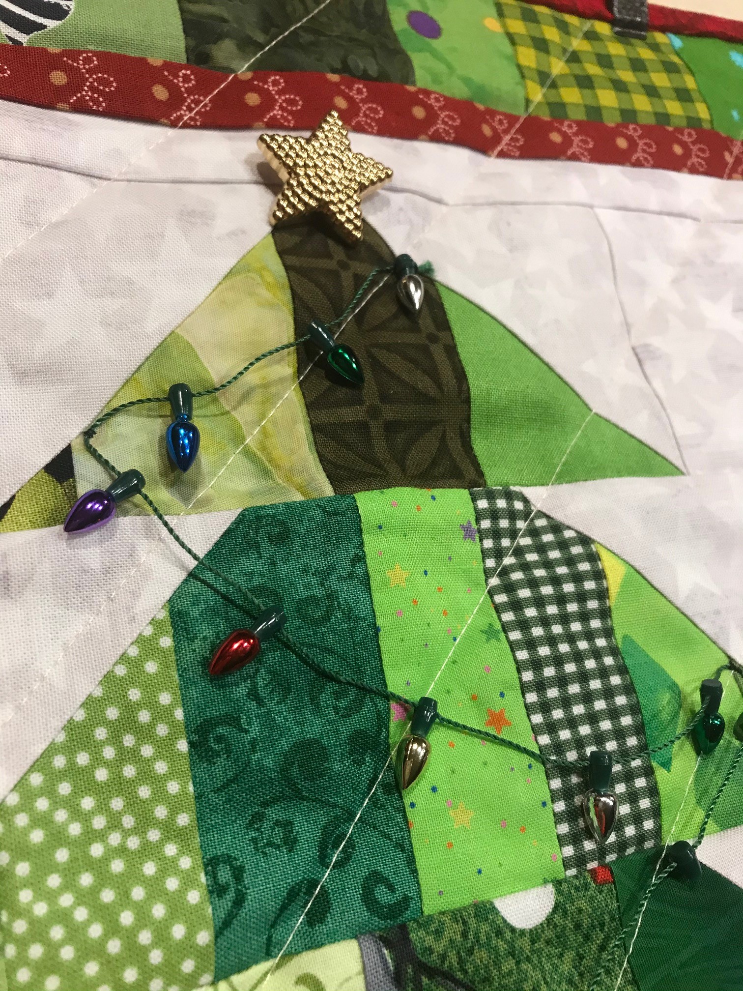 My Sewing Room: Game Day & Pine Trees
