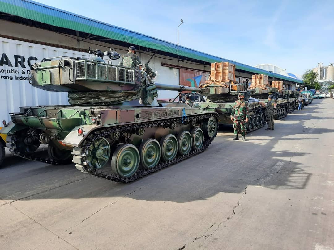 DEFENSE STUDIES: 5 Tank Yonkav 10/Mendagiri Selesai Diupgrade