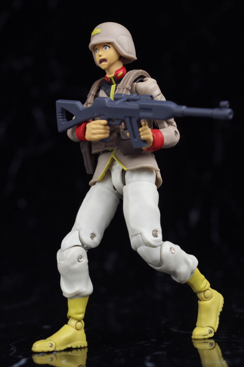 [ Review ] - Gundam Military Generation 1/18 - Earth Federation Army ...