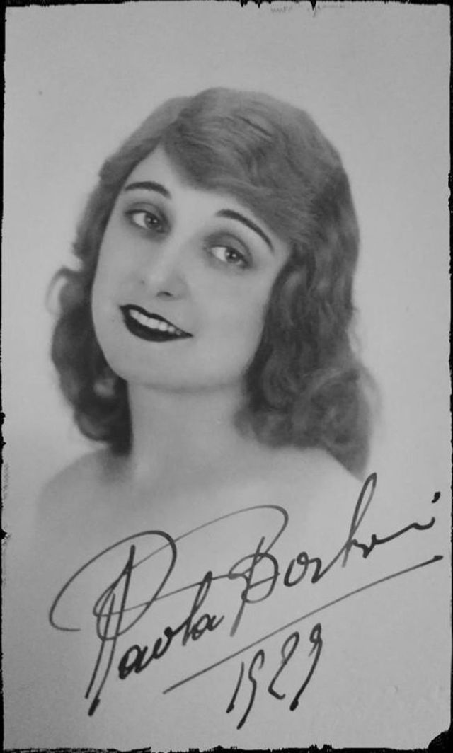 Paola Borboni: One of the Greatest Stage Actresses of Italy ~ Vintage ...