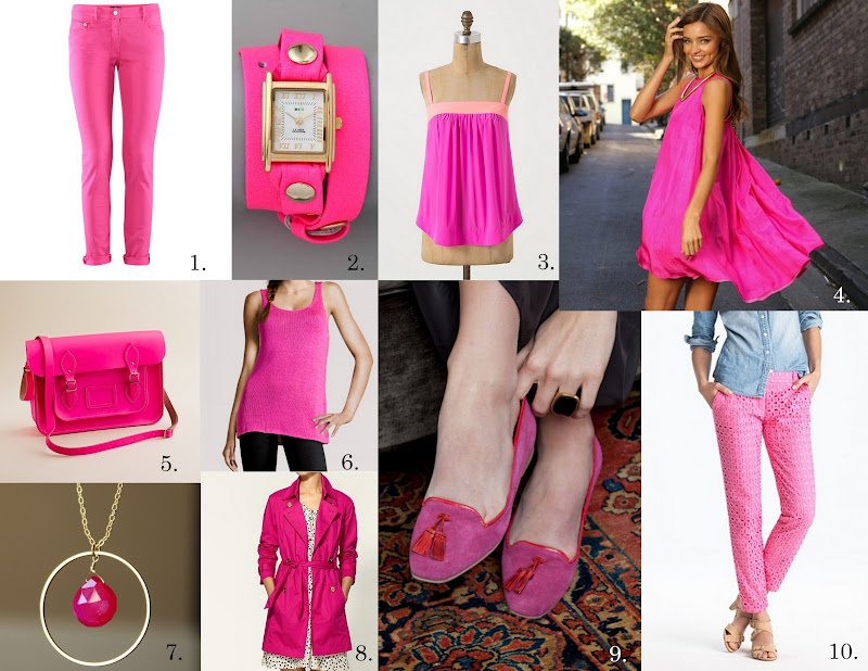 Practically Polished: Color Trend: Bright Pink