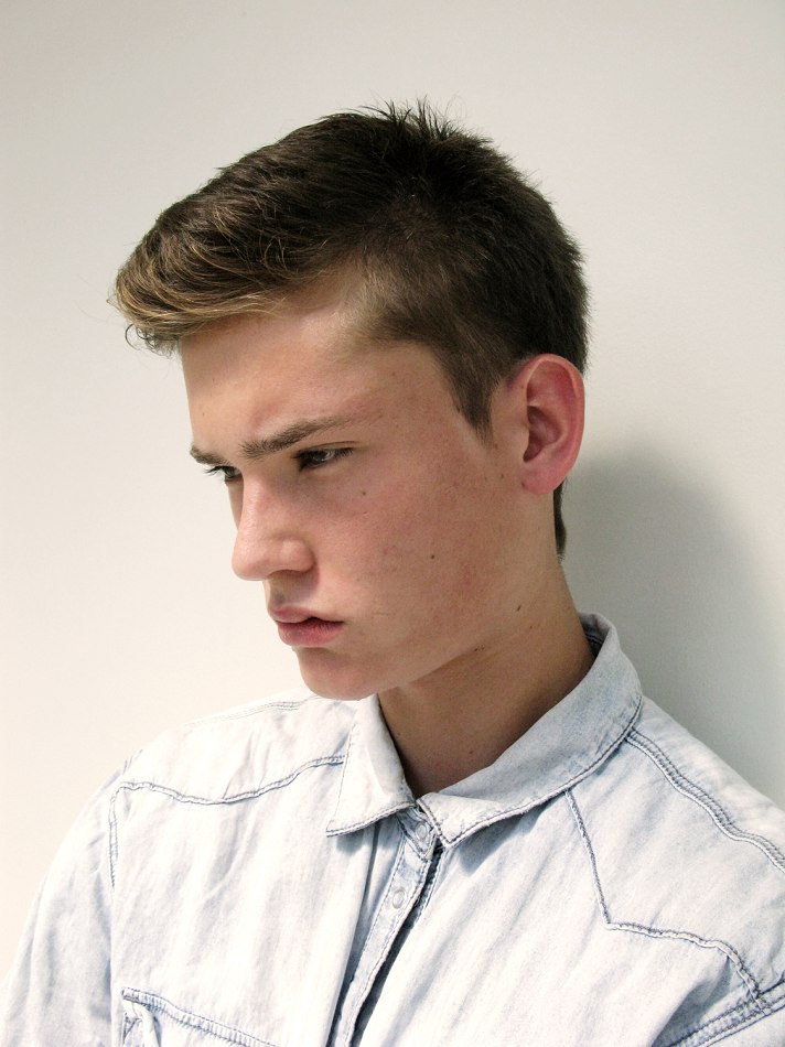 Male Model Otaku: [Newface] Felix Riess: Spring/Summer 2014 【London ...