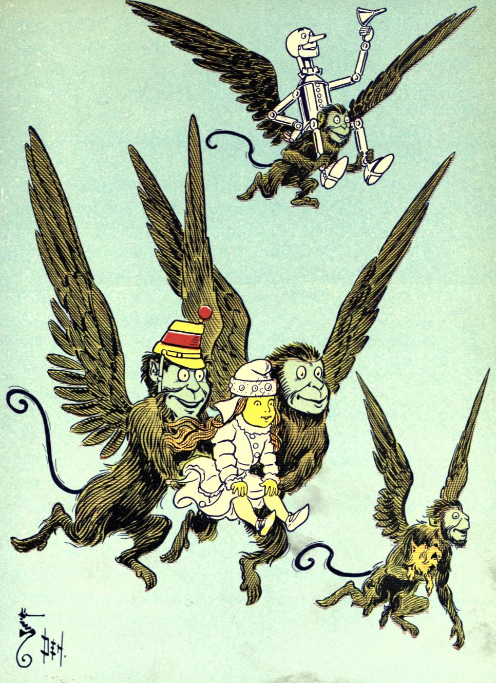 The Royal Blog of Oz: Oh my goodness, my oh my! Monkeys that can fly!