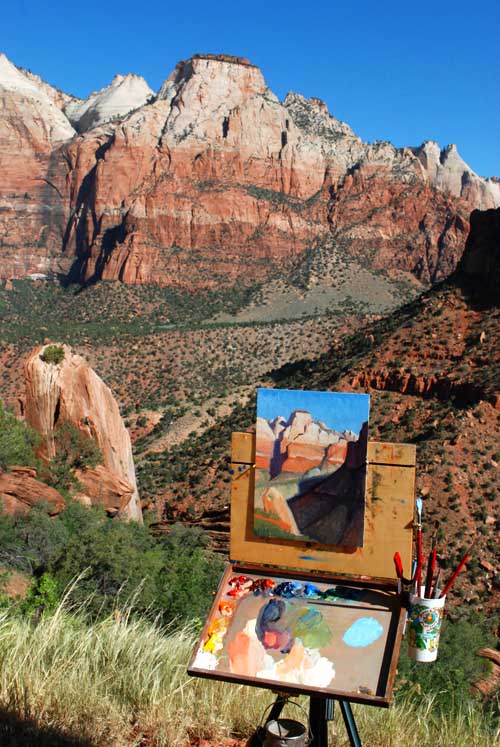 Painting In Zion - A Spectacular Sight | LIFE NEEDS ART