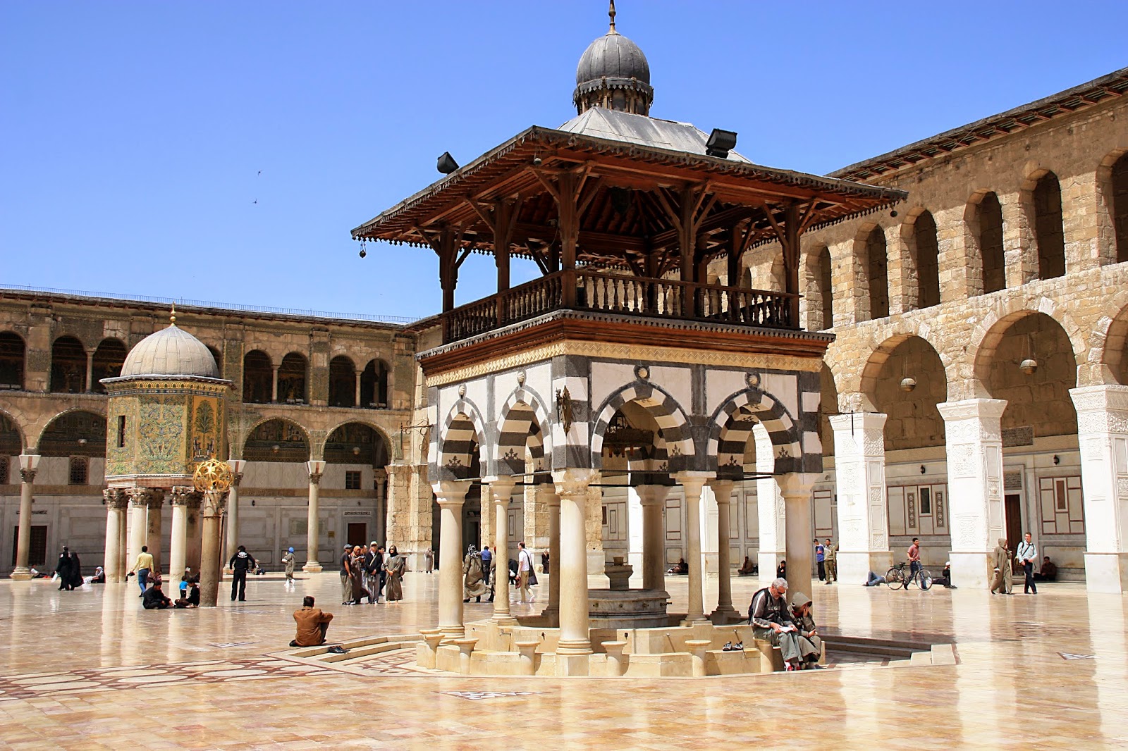 La mezquita de Damasco