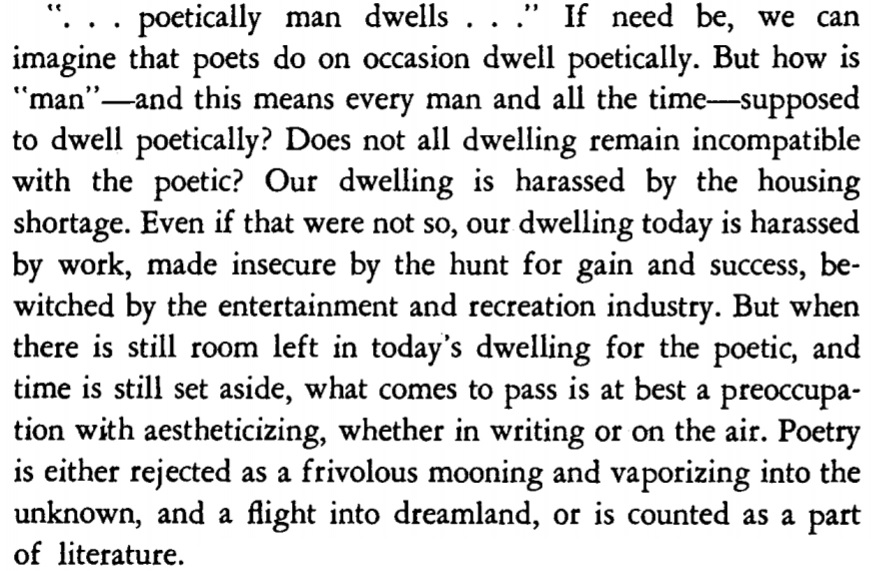 Unity in Plurality : Poetically Man Dwells - Free Readiness to Respond