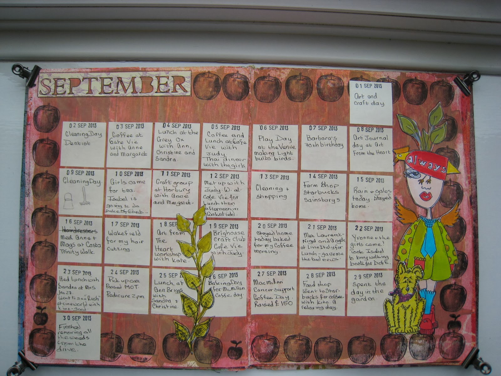 PAT'S BLOG: SEPTEMBER FINISHED