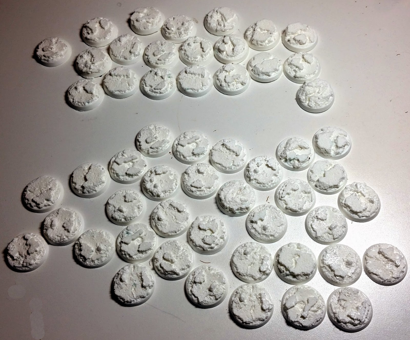 ATTIC WARS - A 40K BLOG!: How To Create Your Own (32mm) Resin bases...