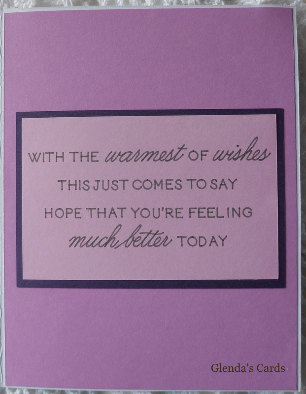 Glenda's Cards: Get Well Wishes