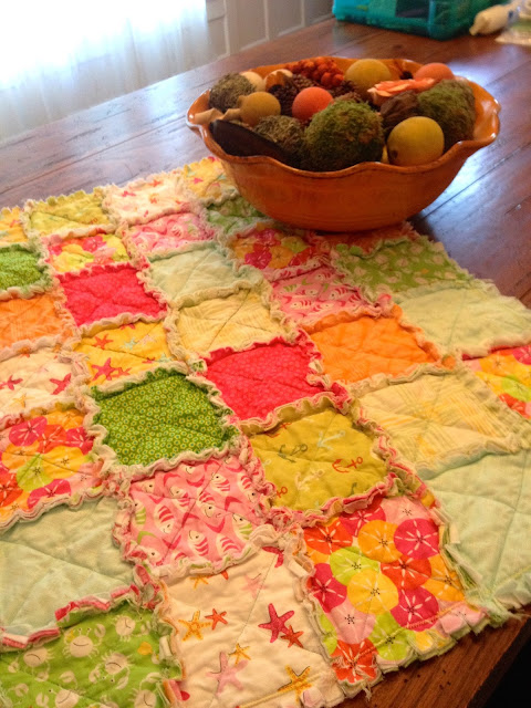 Cottonseed Glory's Blog: No Fuss Rag Quilt Tutorial