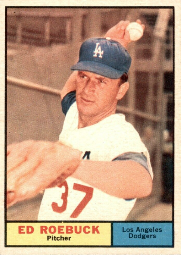 The Phillies Room: 1956 Topps #58 Ed Roebuck