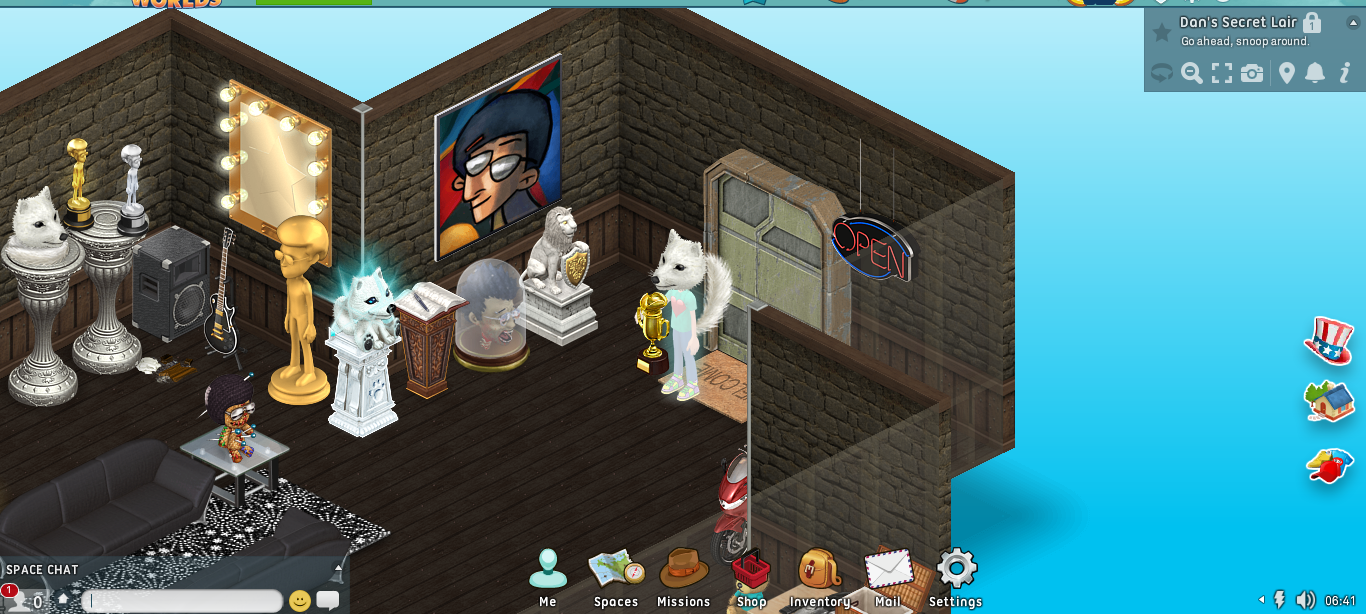 MiniMundos e Smallworlds Novidades Parte 2 - Espaços