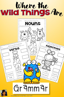 First Grade Love: 9+ Activities with Where the Wild Things Are!