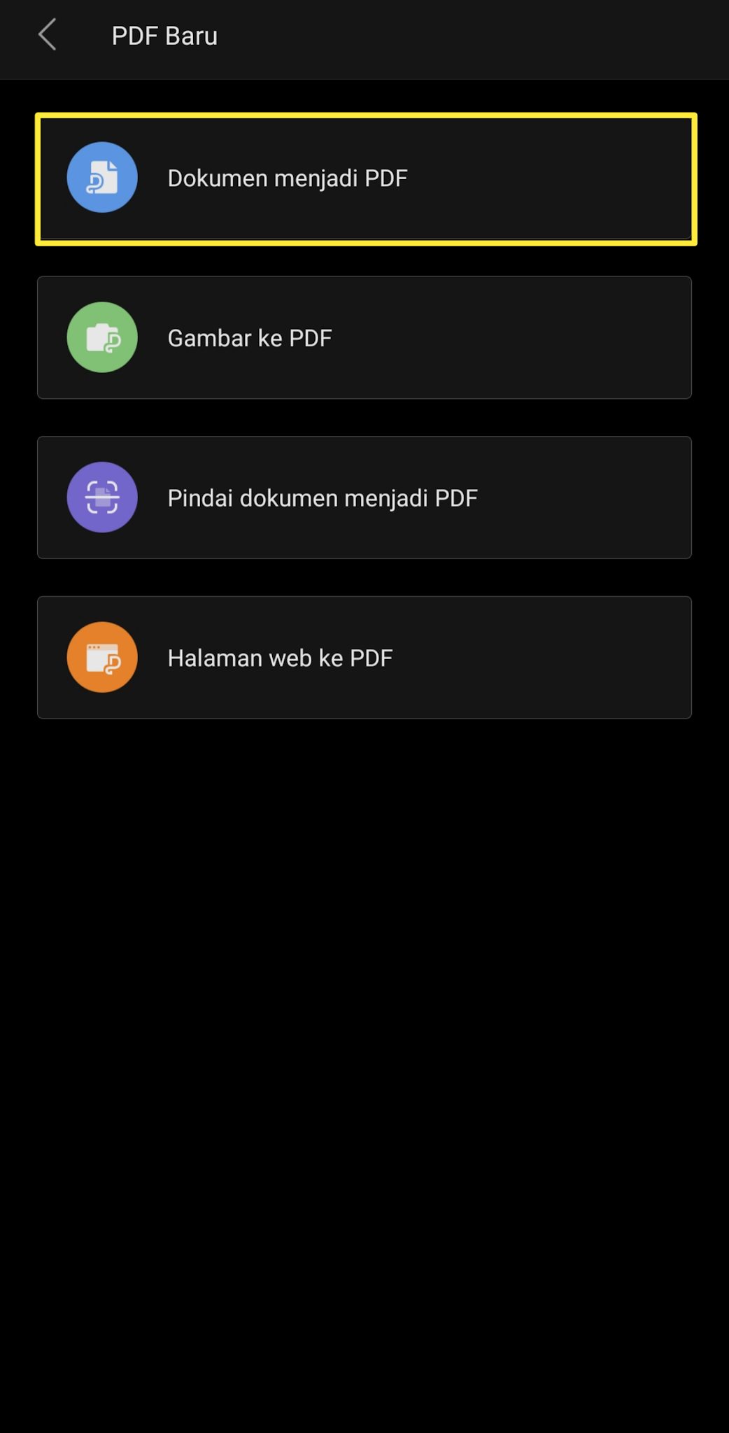Mudah! Ini Cara Membuat File PDF di HP Android - InpuTekno