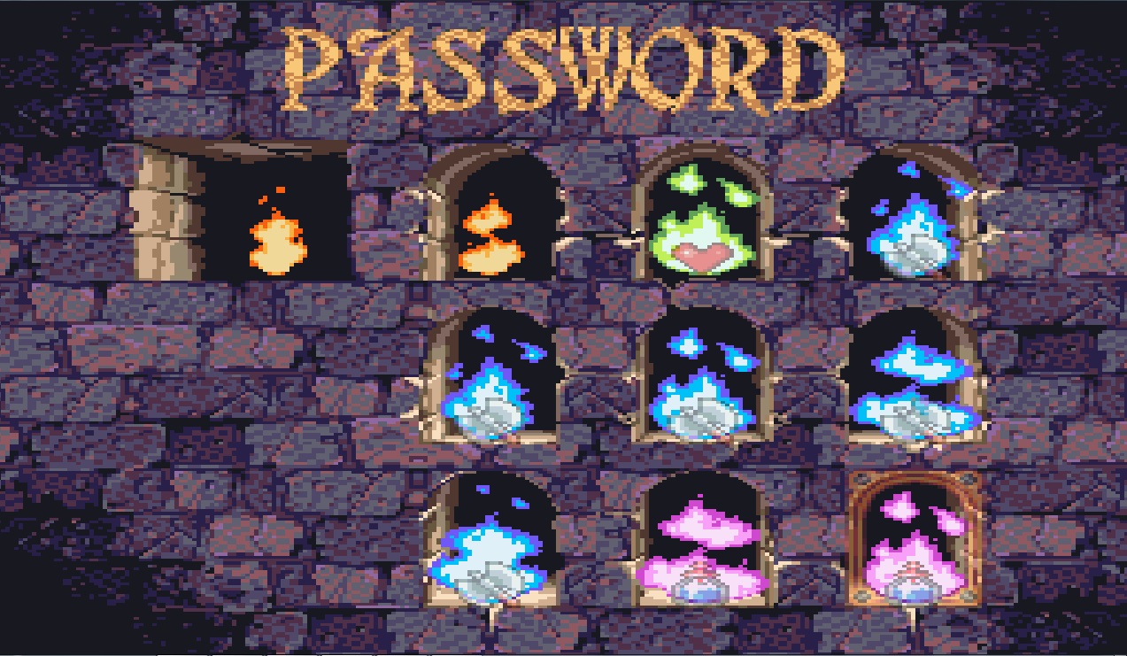 Snes Eternament: Castlevania Dracula X - Password