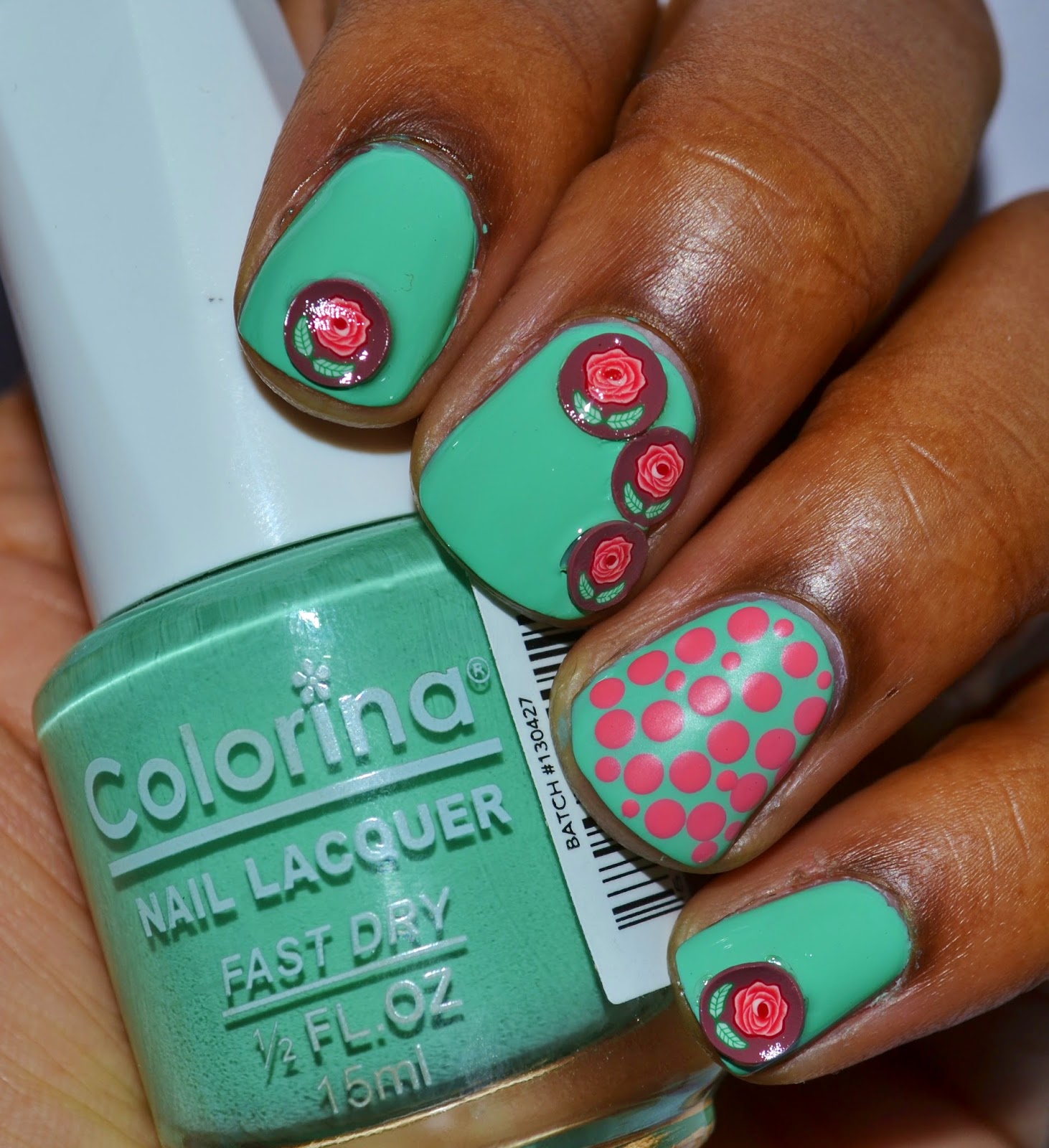 Nailmattic: TNCC- Tea Party Nails Look #2