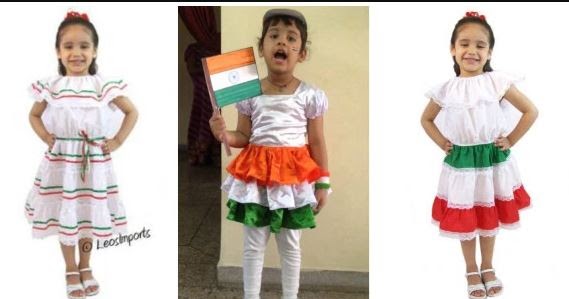 26 January 2018 tri color Dress Code For girls and Boys Republic Day ...