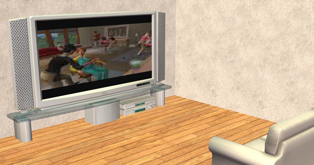 TheNinthWaveSims: The Sims 2 - Bigger Base Game Expensive TV