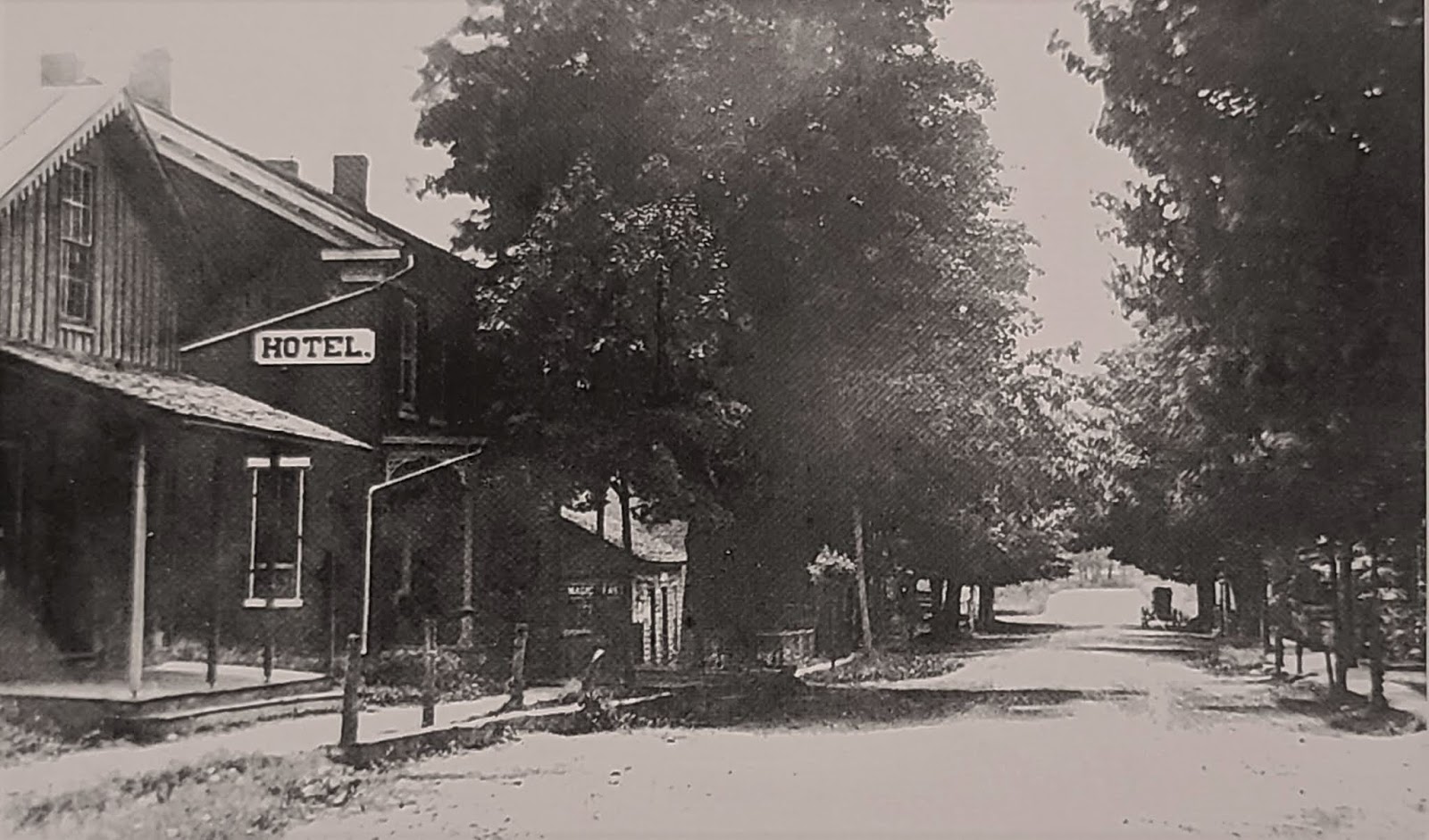 Valley Girl Views: Old Postcards of Main Street Dewart