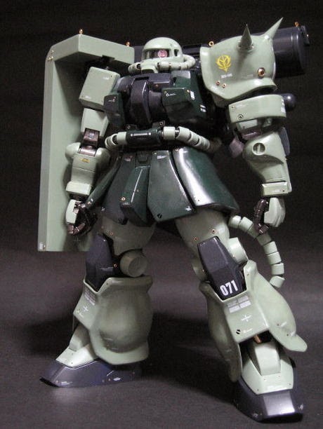 1/100 Zaku Ⅱ C Green Devil - Custom Build