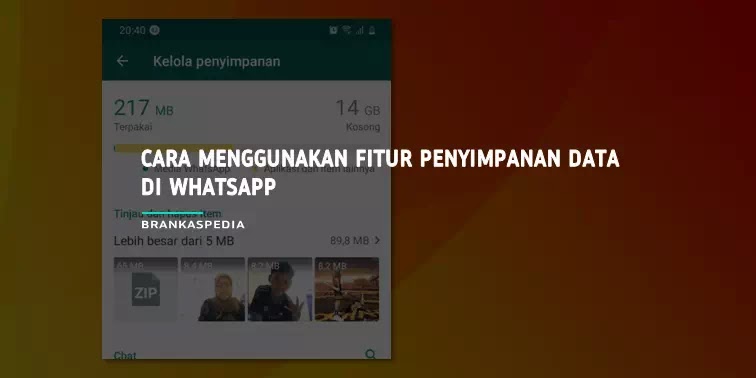 Cara Menggunakan Fitur Penyimpanan Data di WhatsApp - Brankaspedia ... Cara Menggunakan Fitur Penyimpanan Data di WhatsApp - Brankaspedia ...
