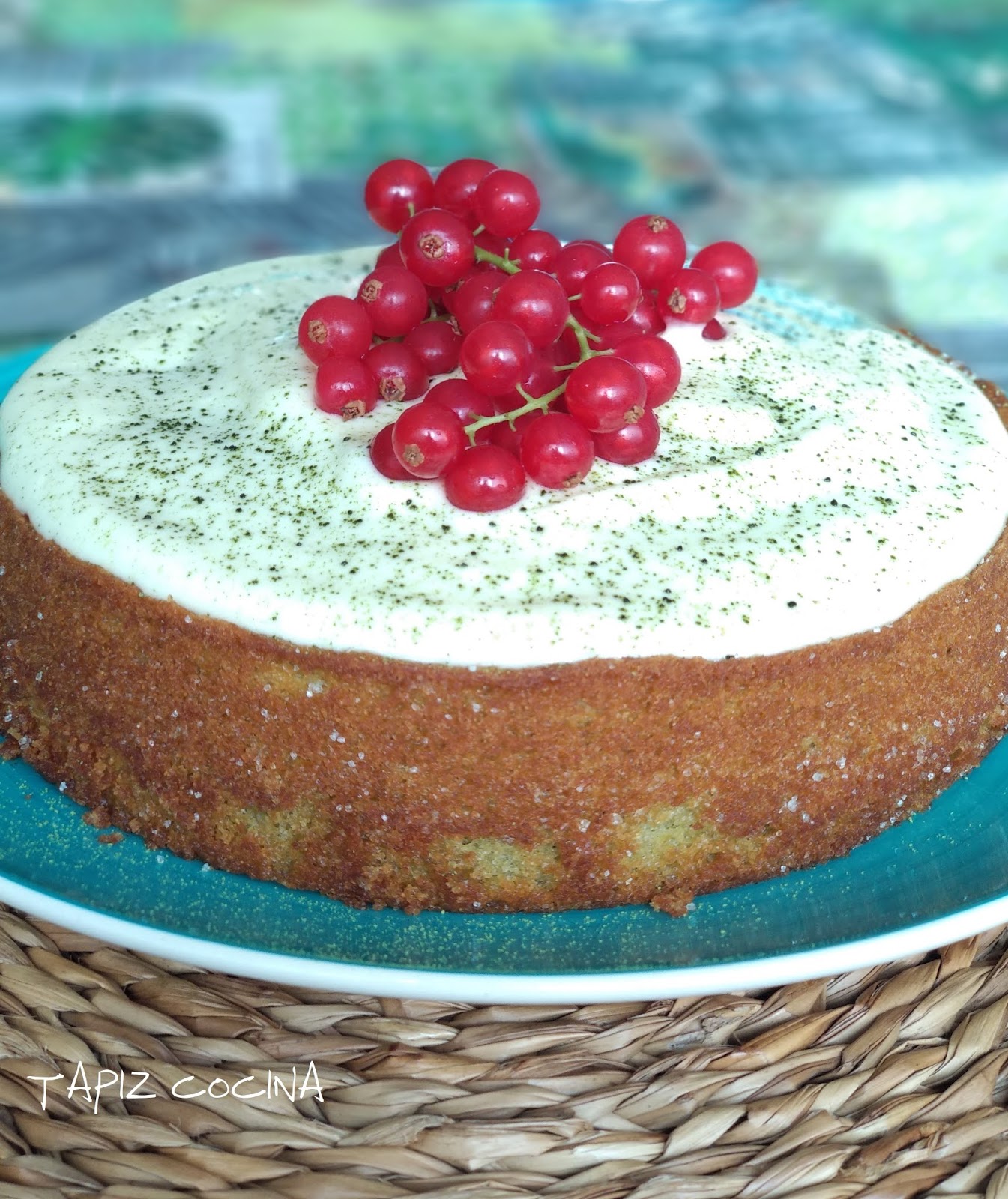 tapiz cocina y guindillita: matcha lemon cake _ bizcocho de té matcha y ...